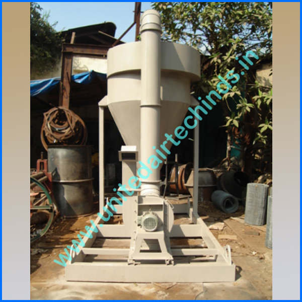 cyclone separator, single cone cyclone separator with ducting, compact ...